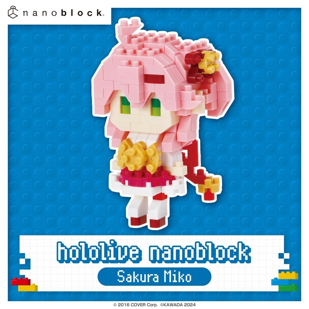 [PO - Limited] hololive nanoblock Sakura Miko v2 | Shopee Malaysia
