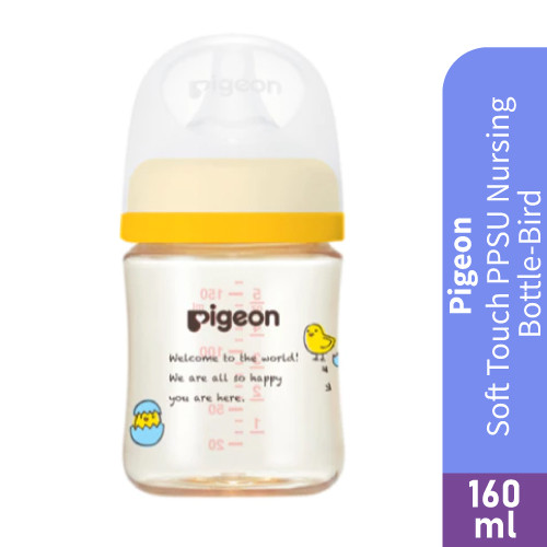 PIGEON Bird Series Soft Touch PPSU Nursing Bottle 160ml - Bottle Feeding , BPA Free (奶瓶 ...