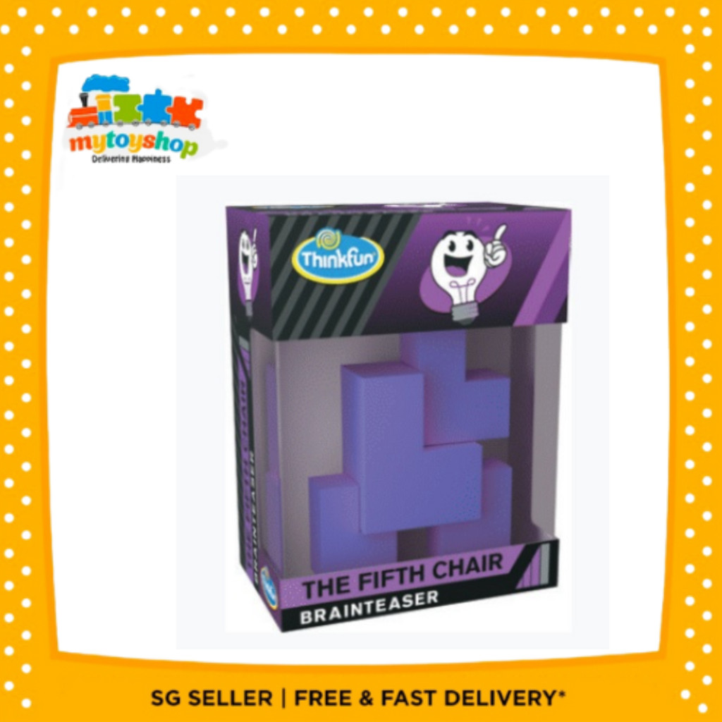 ThinkFun Brainteaser The Fifth Chair | Shopee Malaysia