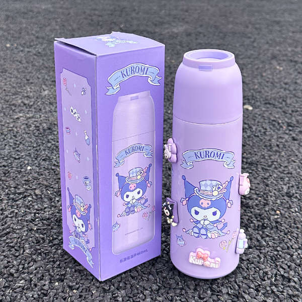 tumbler tahan sejuk budak tumbler tahan sejuk botol air tahan sejuk kuromi Cawan Termos Kanak ...