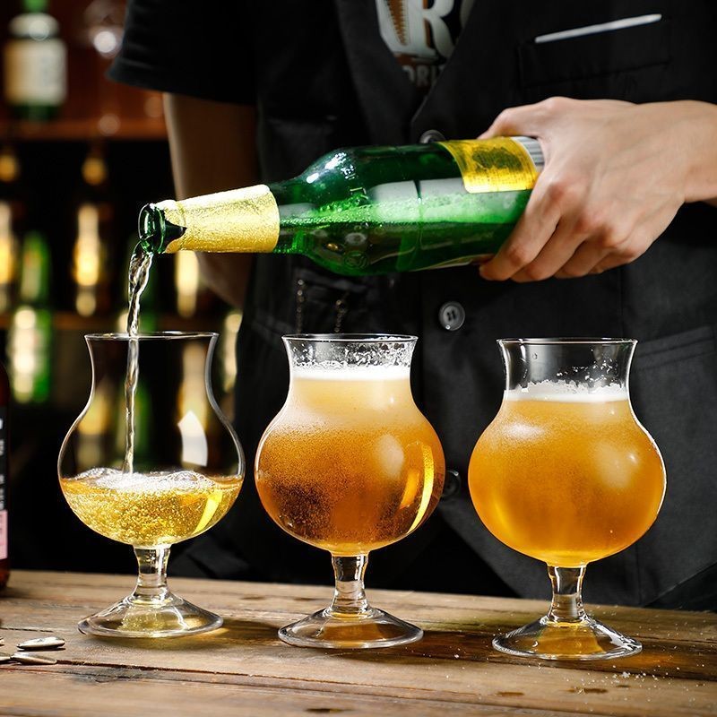 Tulip Influencer Craft-Stuffed Wheat Beer Glass Bar Dedicated Wine ...