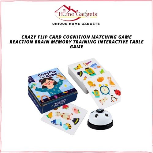 Crazy Flip Card Cognition Matching Game Reaction Brain Memory Training ...