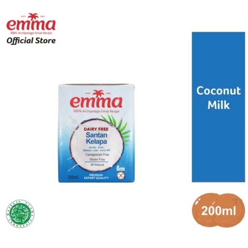 Emma Coconut Milk 200ML | Shopee Malaysia