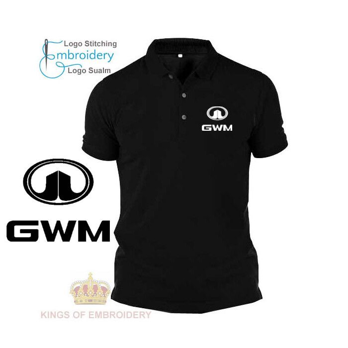 MICROFIBER DRY FIT JERSEY LOGO SULAM Embroidery POLO T Shirt GWM ...