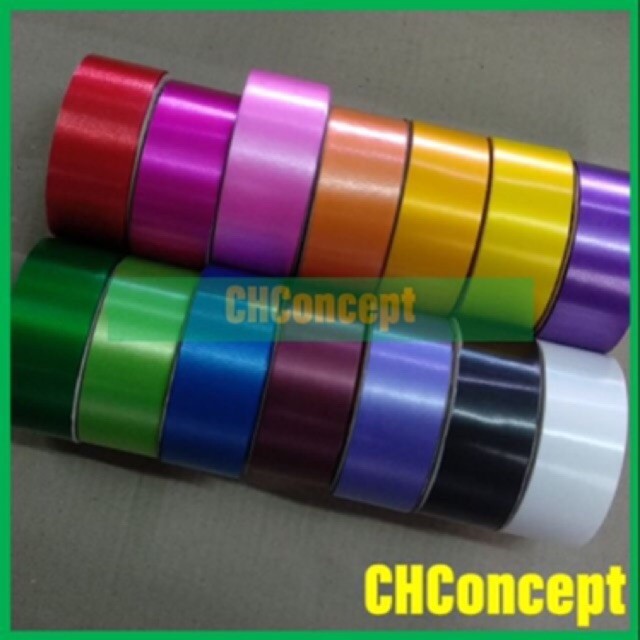 Ribbon Hadiah / Ribbon Bunga / Ribbon Tudung Saji / Riben Kertas ...