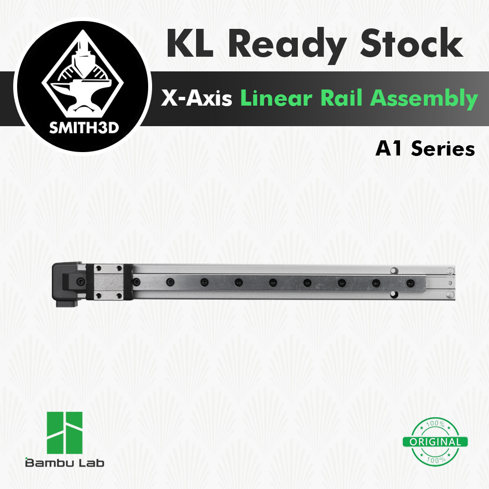 Bambu Lab X Axis Linear Rail for A1 Series Linear Rail Replacement Part ...