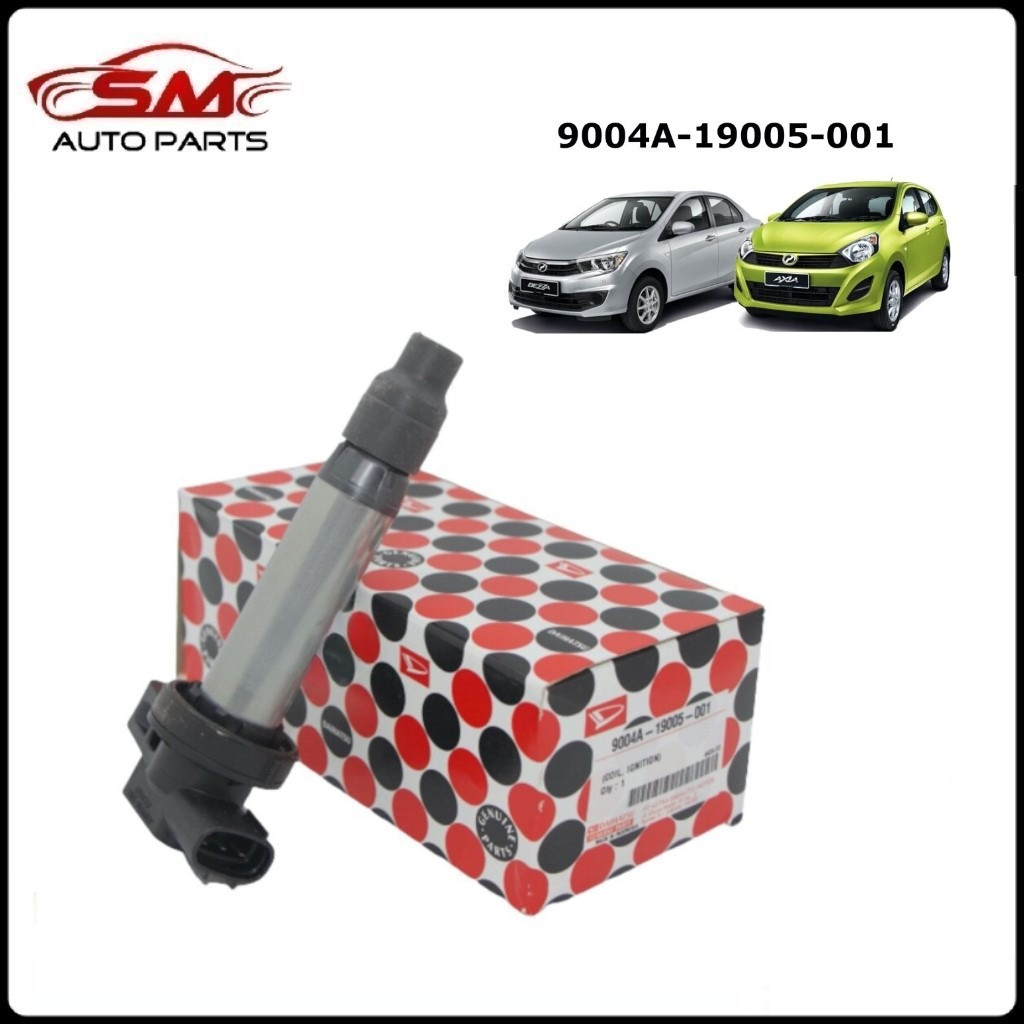 Original Daihatsu Ignition Coil - Perodua Axia 1.0 Bezza 1.0 9004A ...