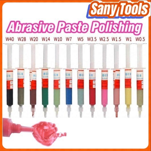 Diamond Abrasive Paste Polishing Lapping Paste Compound Syringes ...