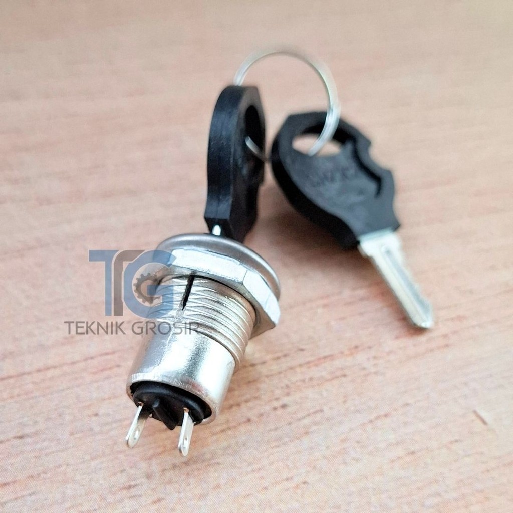 ON/OFF Lock Switch – 2 Pin 250V 1A Lock Switch with 2 Keys | Shopee ...