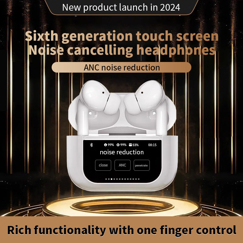 Original A9/E9 pro Bluetooth 5.3 TWS Wireless Earphones Touch Screen ...