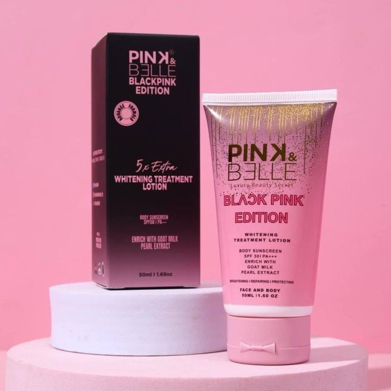 PINK BELLE WHITENING TREATMENT SOAP (NEW) / WHITENING TREATMENT LOTION ...