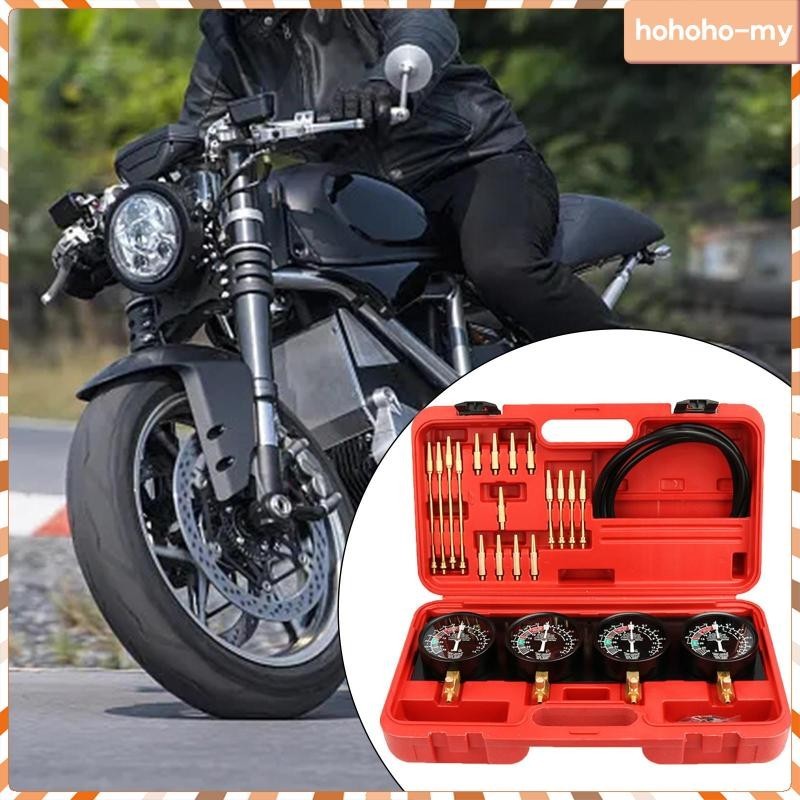 [HohohoMY] 4 Cylinder Carburetor Synchronizer Kit Balancer Gauge with ...
