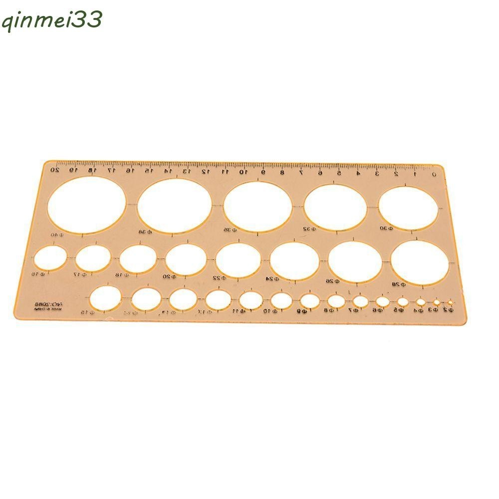 QINMEI Quilled Great Template Tool Kit Quilling Ruler Random Colors ...