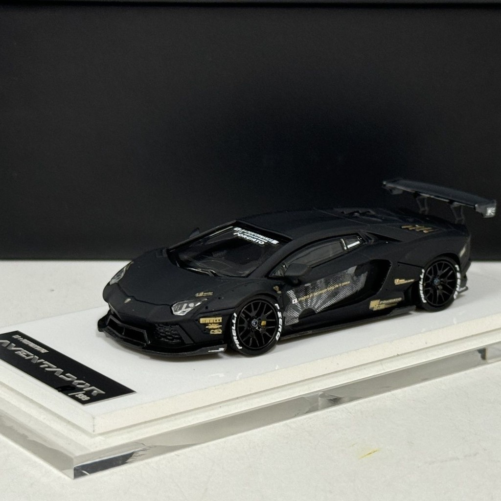 Onemodel 1:64 Lamborghini LP700 Wide Body Modification LB Matte Black ...