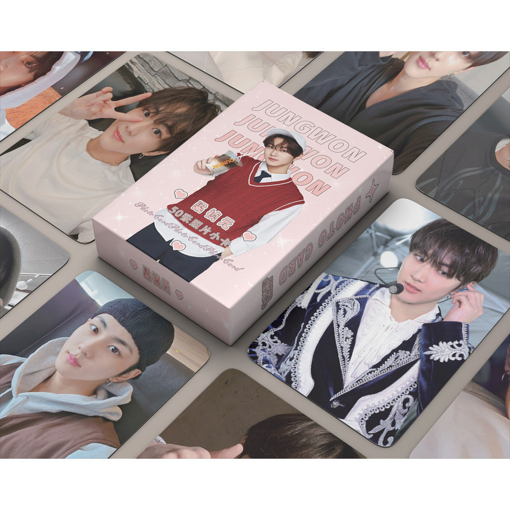 10-124pcs EN Holographic Postcards ROMANCE UNTOLD MEMORABILIA HEESEUNG ...