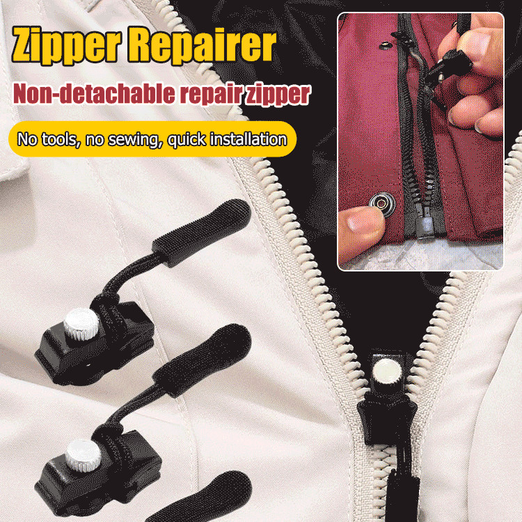 [Non-Detachable Repair/1S Change Zipper/Quick Install] Removable Zipper ...