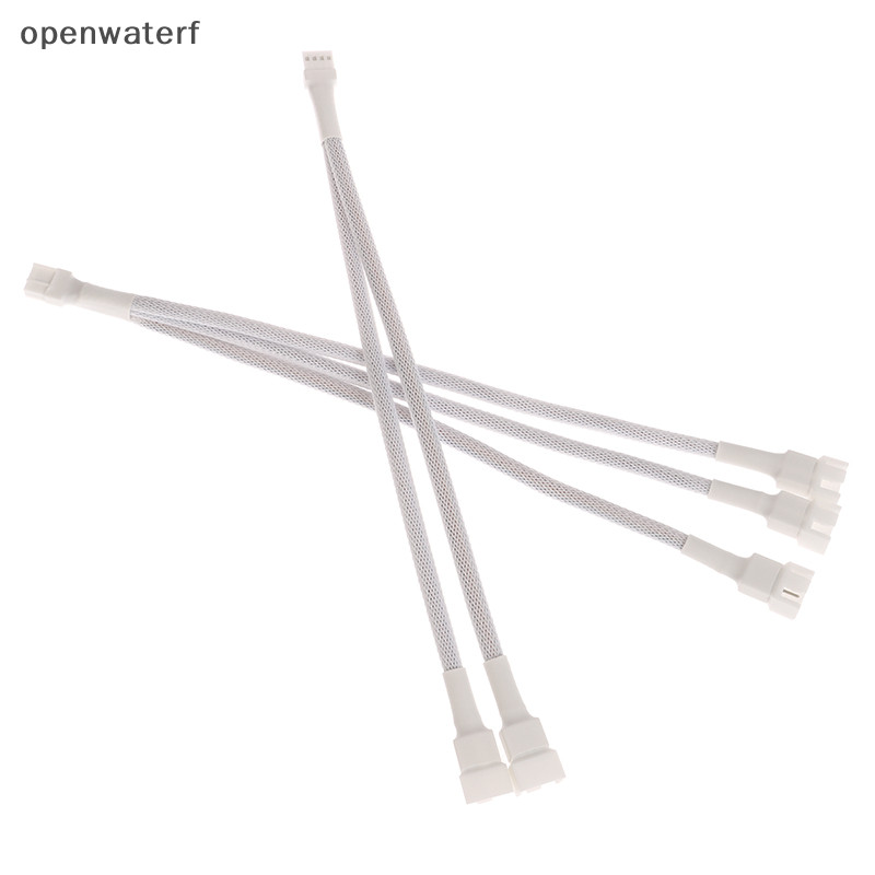 [openwaterf] 4 Pin 1 To 1/2/3/4 Motherboard CPU Fan Computer Case Fan ...