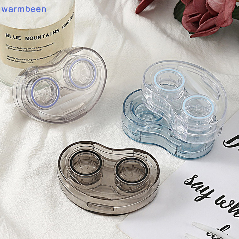 (warmbeen) Cosmetic Contact Lens Box High-end Transparent Visible Cold ...