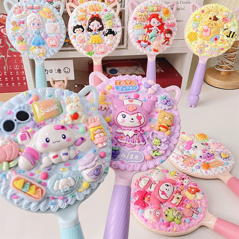Gam Krim DIY Cermin Solek Mudah Alih Sanrio Cream Gam Bahan Pek Hadiah ...