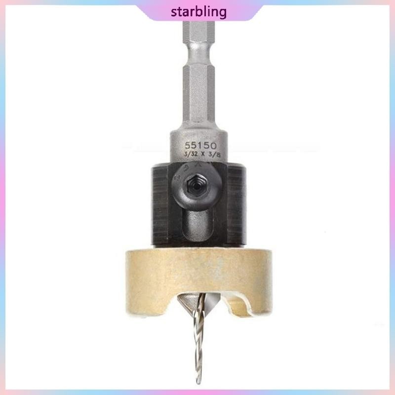 Star 82 Degree Woodworking Countersink Drill Bit Carbide Tipped with ...