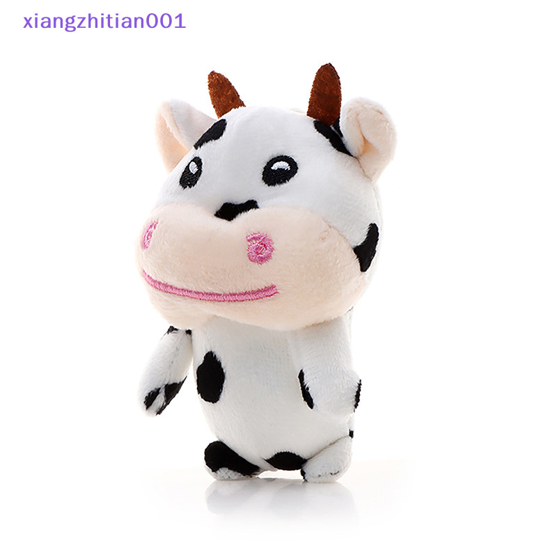 [LING] Cartoon Cute Cow Plush Toy Kawaii For Girls Cotton Animal Doll ...