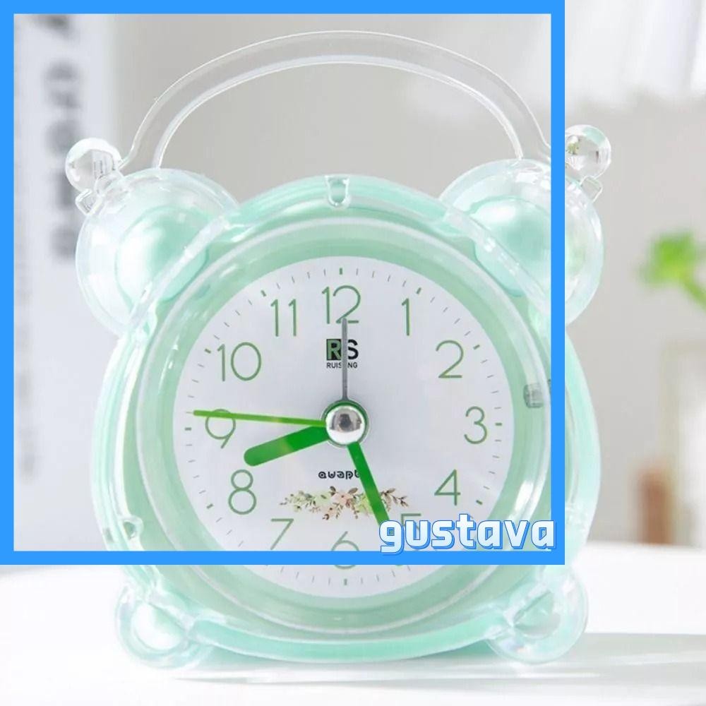 GUSTAVA Luminous Alarm Clock, Creative Silent Time Clocks, Cute Girls ...
