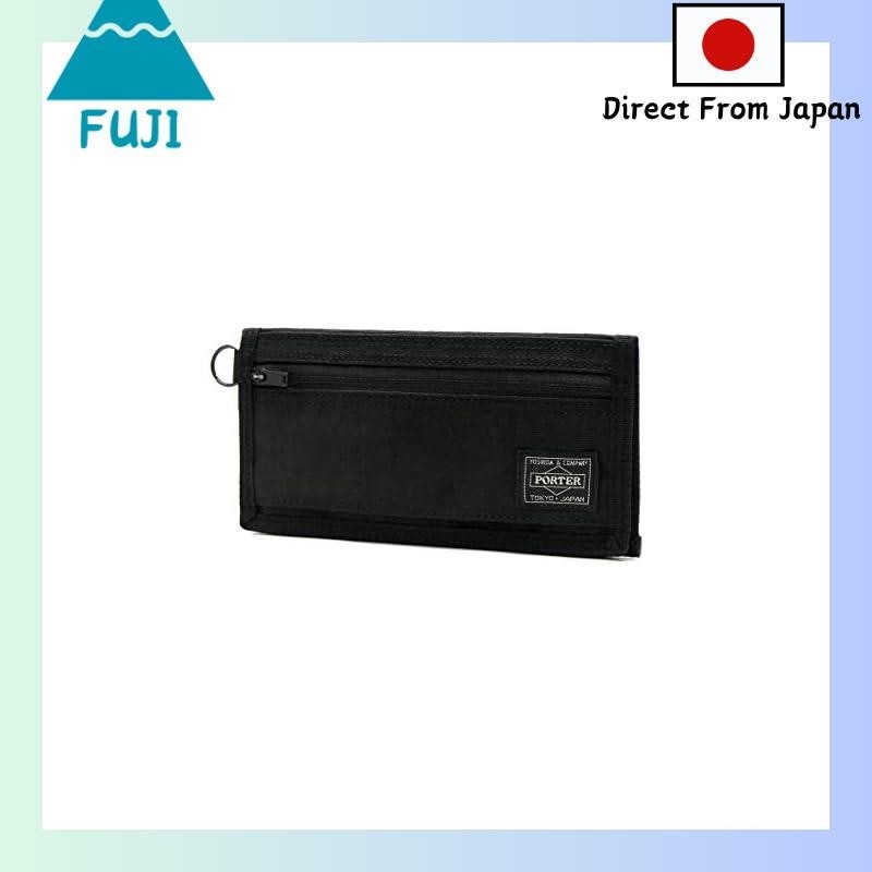(PORTER) PORTER Long Wallet [HYBRID/ハイブリッド] Black | Shopee Malaysia