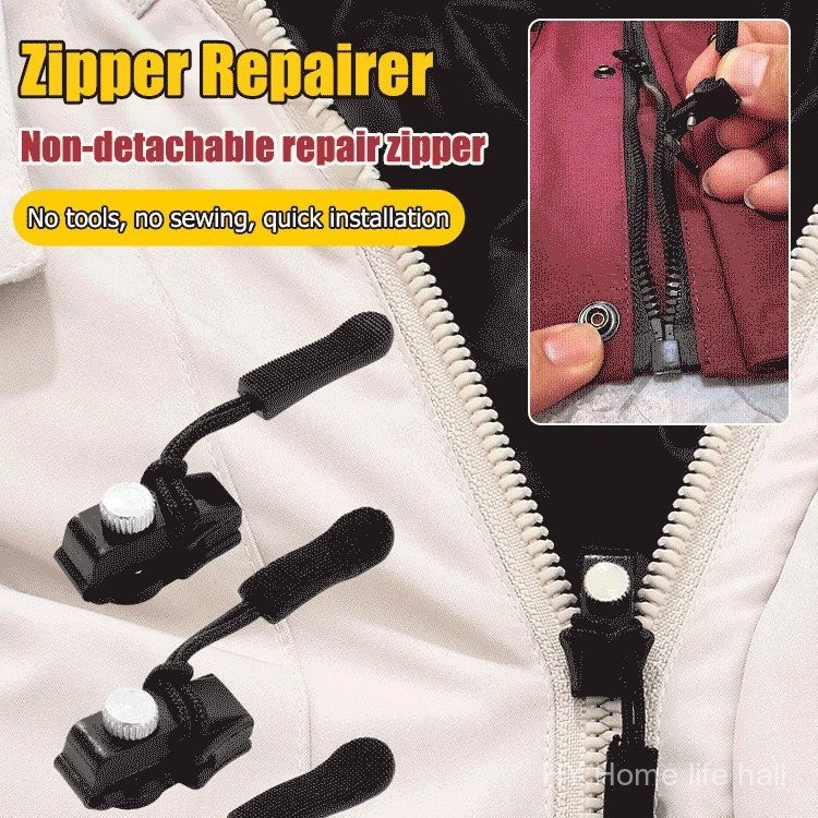 [Non-detachable repair/1s change zipper/Quick Install] removable zipper ...