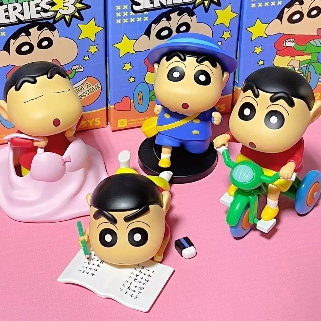 Crayon Shin Chan Blind Box Daily Life Series Style Selectable Cute Desk ...
