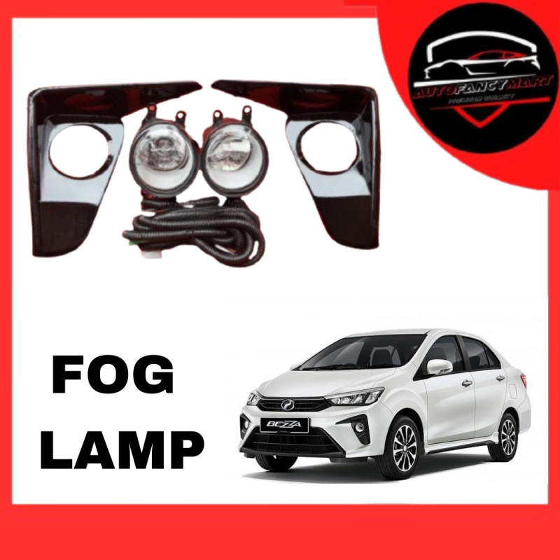 PERODUA BEZZA 2020-2021 FOG LAMP FOG LIGHT FULL SET | Shopee Malaysia