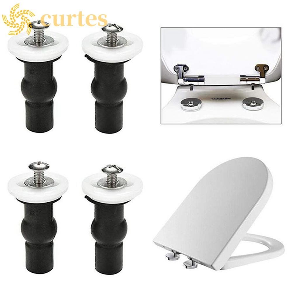 CURTES Toilet Seats Bolts Rubber Washers Rubber Replacement Parts for ...