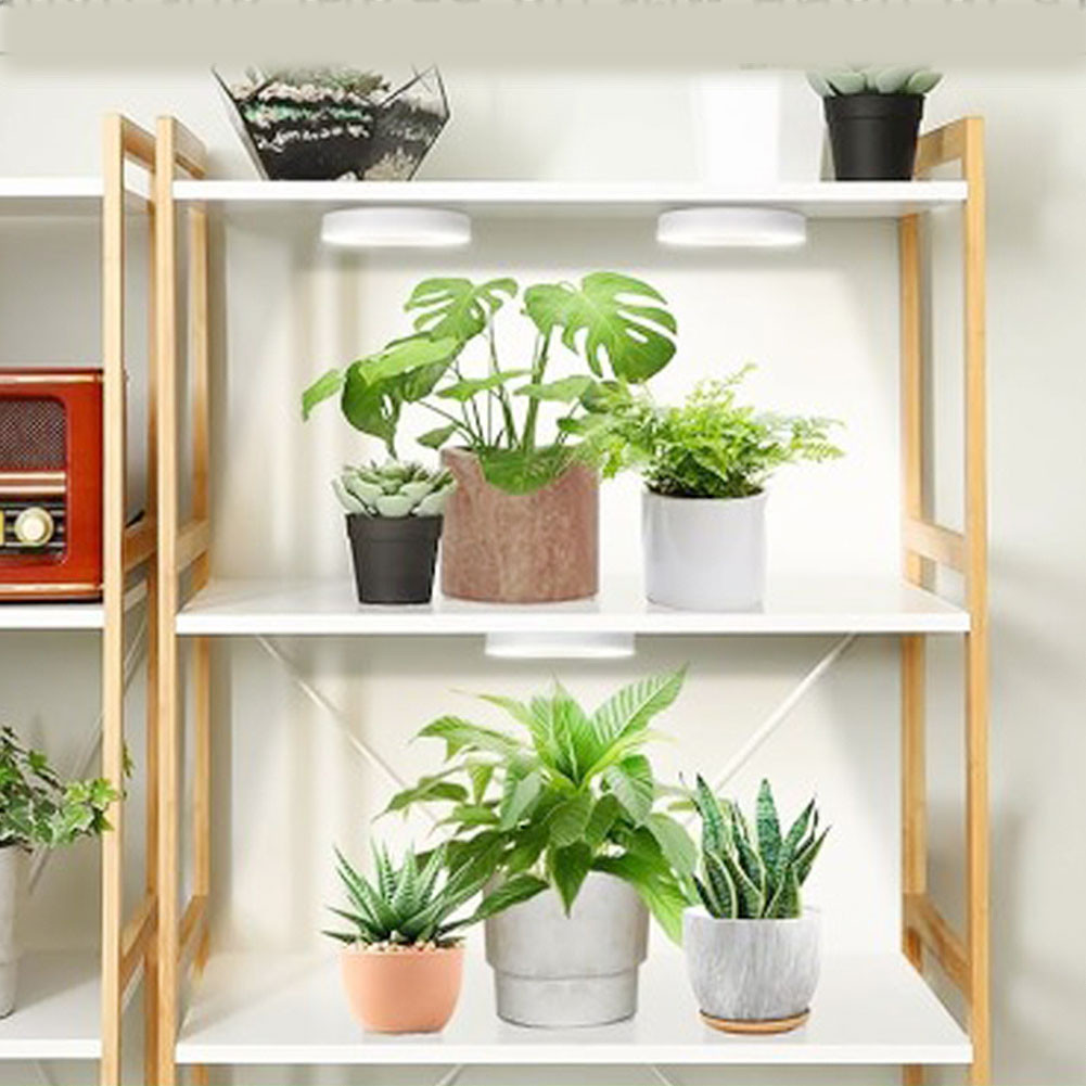 Full Spectrum Ceiling Grow Light 3/9/12H Timer LED Plant Light for ...