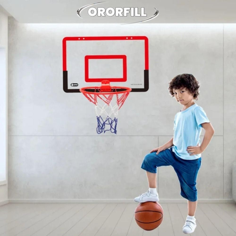 ORORFILL Foldable Basketball Frame, Ball Stand Wall Mounted Basketball ...