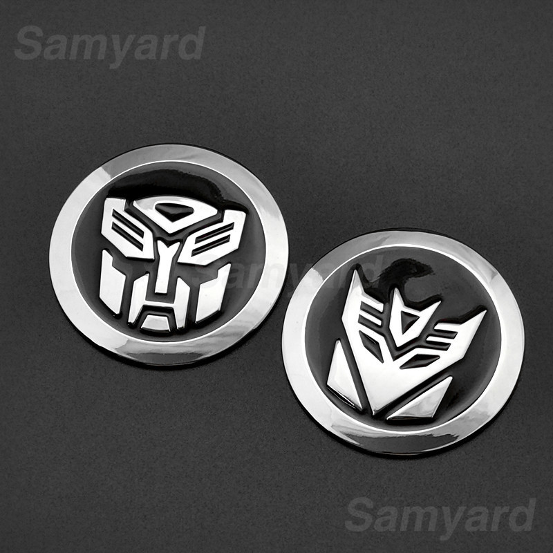 Transformers 3D Car Stickers Decepticon Emblem Tail Badge Emblem Decal ...