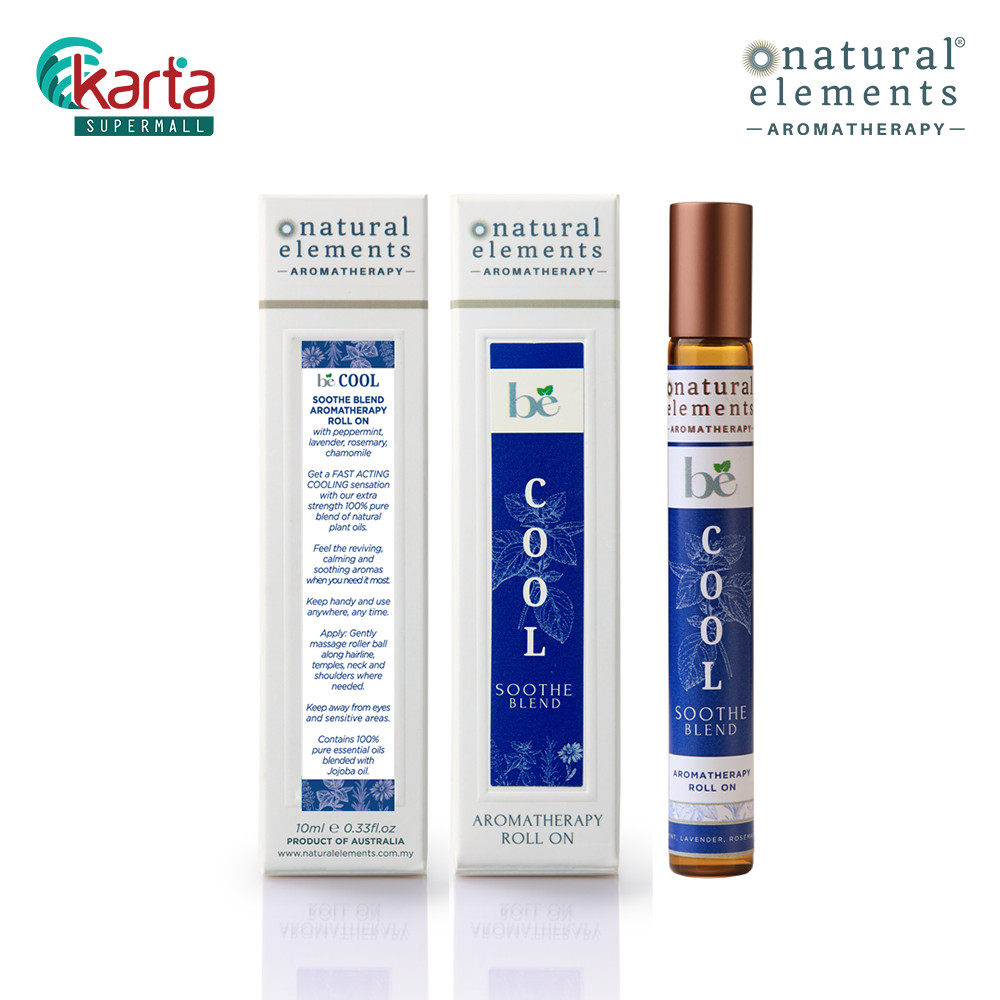 Natural Elements Aromatherapy BE COOL Soothe Blend Roll-On (10ml) | Shopee Malaysia