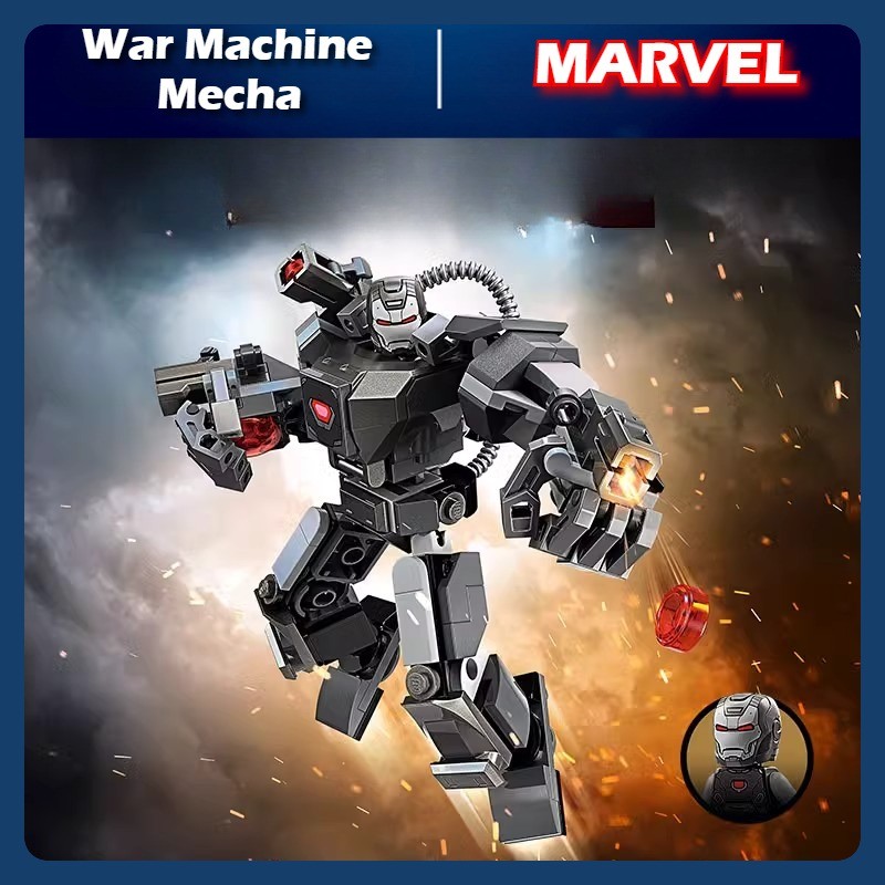 76277 Hero Alliance Series building block toys War Machine Mecha ...