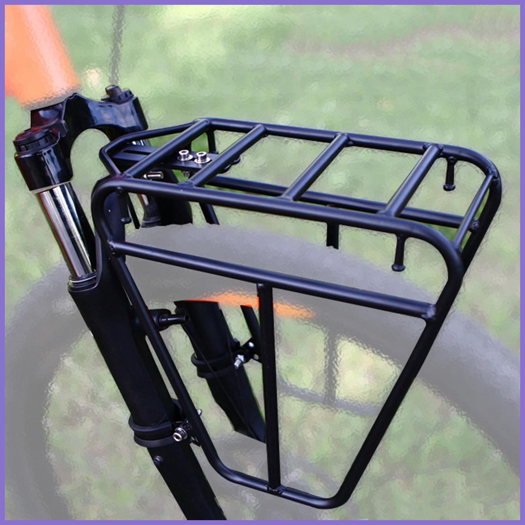 Front Rack Carrier Mountain Road Cycle Front Pannier Rack 25KG Capacity ...