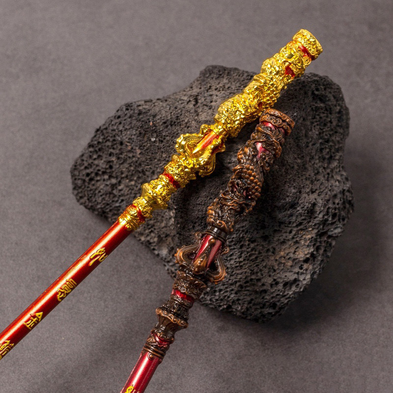 Black Myth Game Merchandise Sun Wukong Ruyi Jingu Bang Monkey King's Weapon Alloy Figurine Gamer ...