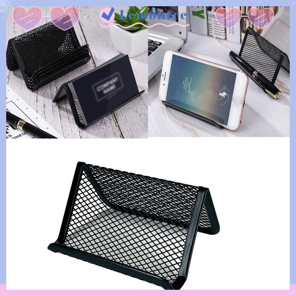 LEMONTRE Business Card Holders Desk Reception Counter Office Desk Shelf ...