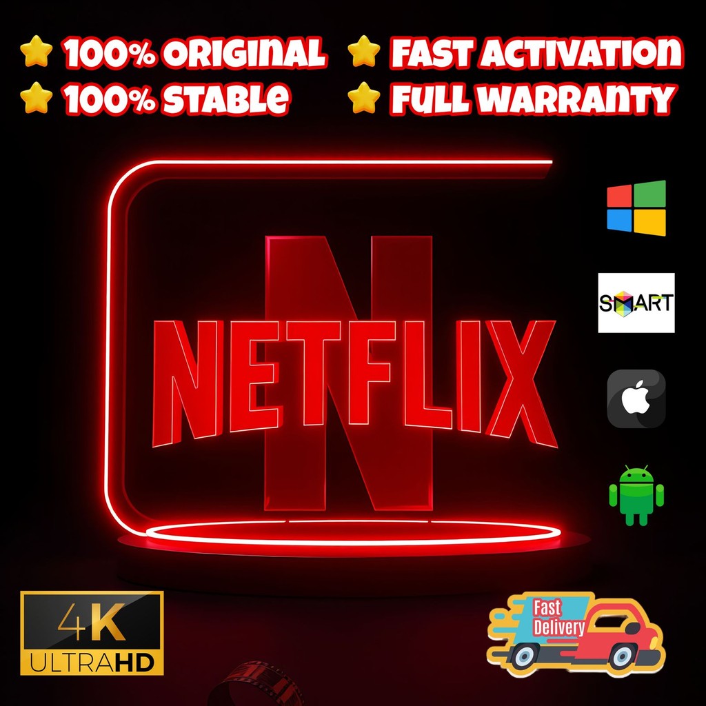 4K Netflix Premium Original Account (1 Bulan/3 Bulan) | Shopee Malaysia