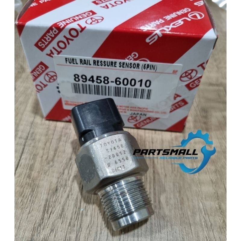 100% ORGINIAL TOYOTA HILUX KUN25 1KD 2KD COMMON FUEL RAIL SENSOR (6PIN ...