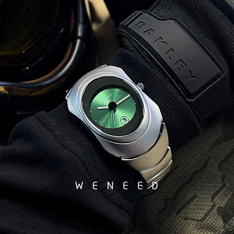 Blade Special-Shaped Watch Men's High-End Retro Fashion Trendy Unique ...