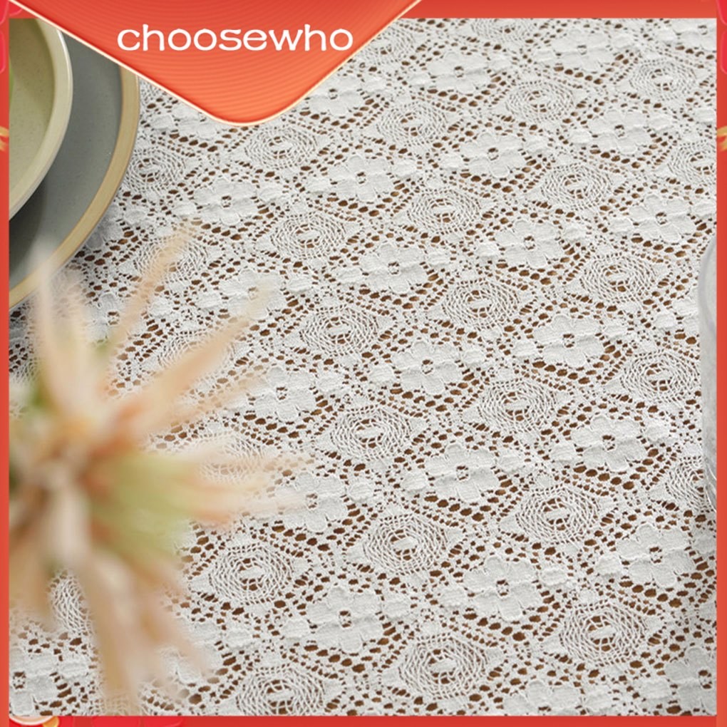 【Choo】French Countryside Crochet Lace Tablecloth Choice For Elegant ...