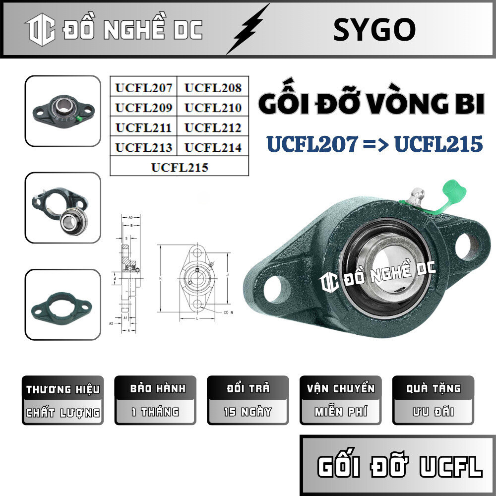 Bearing housing, bearing housing, shaft housing UCFL SYGO UKB UCFL208 UCFL209 UCFL210 UCFL211 ...