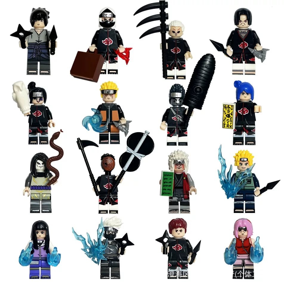 Classic Anime NARUTO Mini Action Figures Naruto Dolls Model Cartoon ...