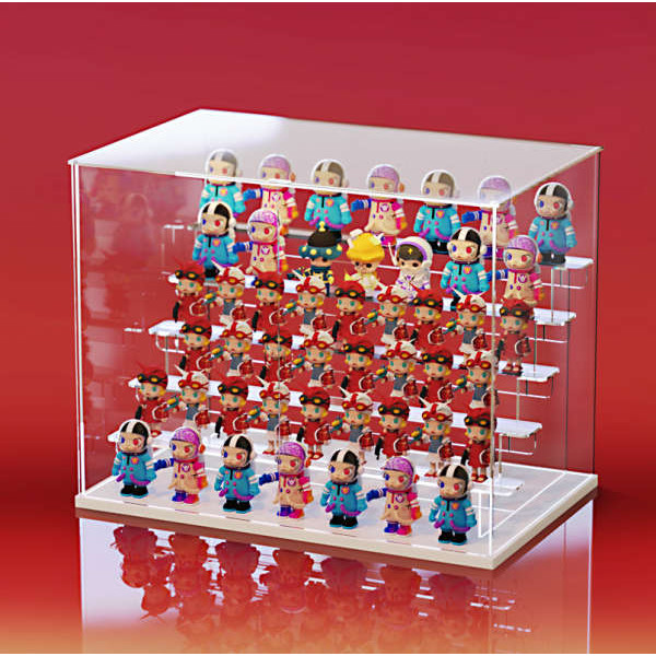 figurine display rack figurine anime figurine Rak paparan kotak buta ...