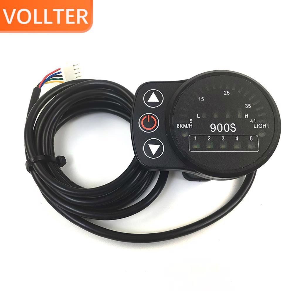 24/36/48V LED E-Bicycle Meter Electric Bicycle Control Bicycle Panel ...