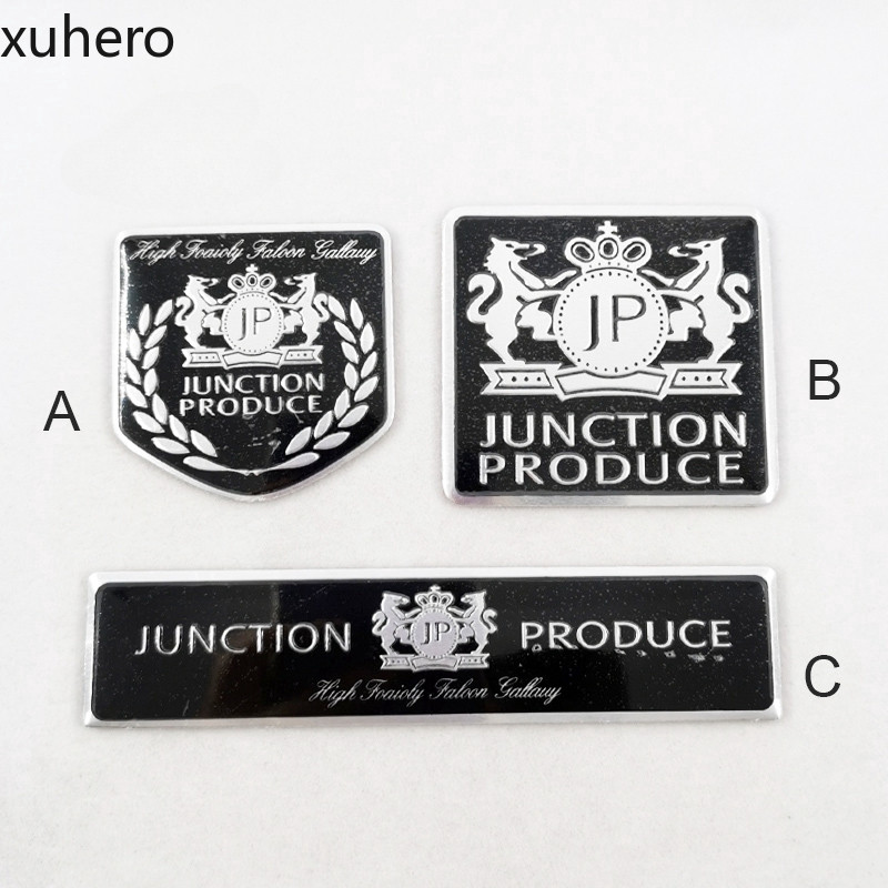 1 x Aluminum JUNCTION PRODUCE JP Logo Car Auto Decorative Emblem Badge ...