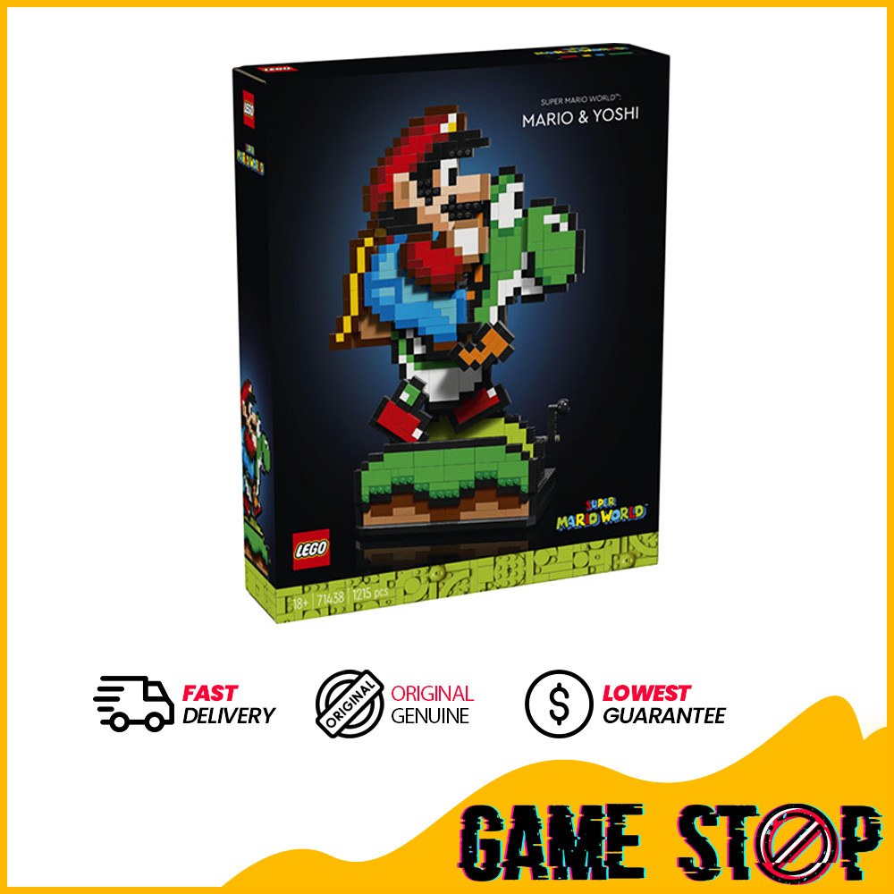 LEGO 71438 Super Mario Super Mario World™: Mario & Yoshi | Shopee Malaysia