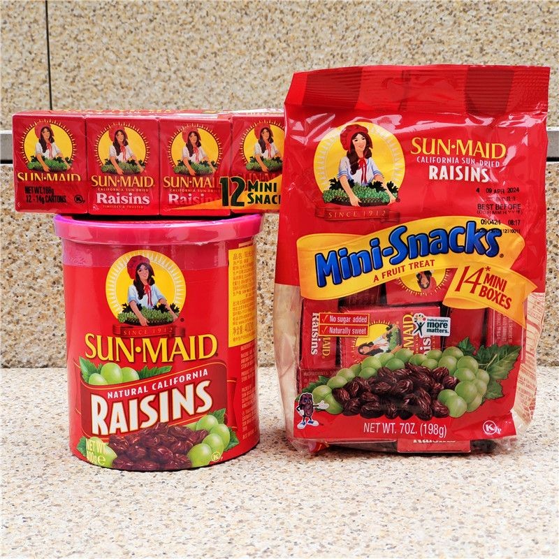 United States CALIFORNIA Seedless RAISINS Sunshine Girl RAISINS SUN ...